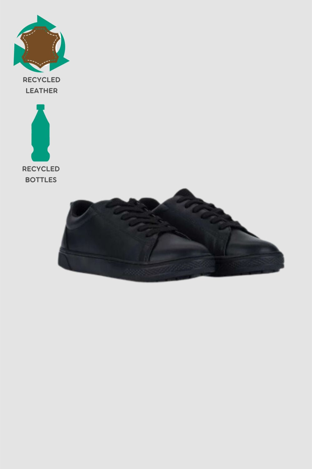 KIBO • LIGHT TREADS Recycled Leather Work Shoes